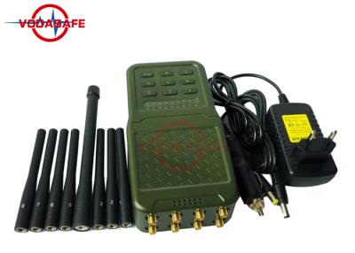 Cina Emittente di disturbo militare WiFi 2.4G 2400 del segnale delle antenne del portatile otto - 2500MHz in vendita