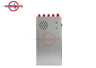 China 10 Bands Handheld Signal Jammer , Cell Phone Blocking Device With Built In Battery for sale