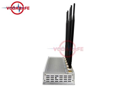 中国 6本のアンテナ携帯電話信号の妨害機12ワットの合計出力1 - 3W各バンド 販売のため
