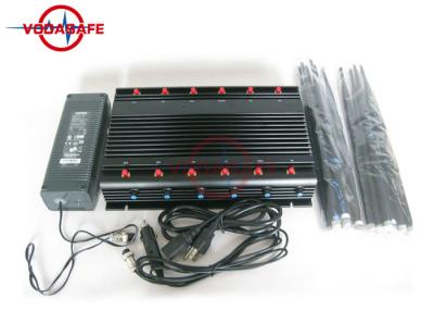 中国 完全なバンド携帯電話信号のブロッカー、12V車の充電器が付いている携帯電話の妨害機 販売のため