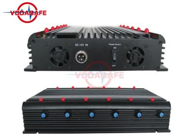 Cina Stampo pieno del segnale del telefono cellulare della banda, emittente di disturbo del telefono cellulare con il caricatore dell'automobile 12V in vendita