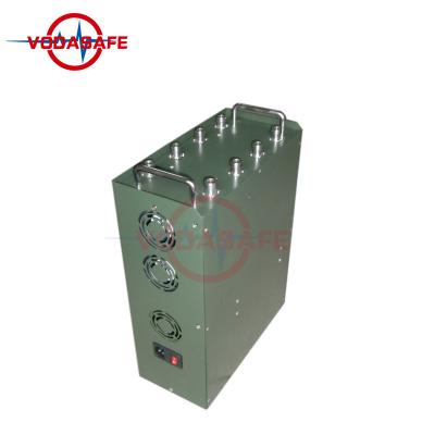 China Portable de pouco peso do jammer 120W do sinal do telefone celular com o sinal de 8 maneiras que protege as peças à venda