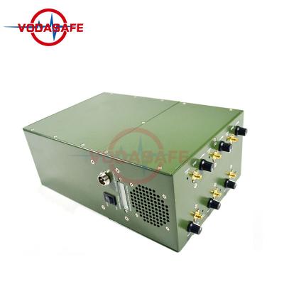 中国 6本のアンテナが付いている電池で造られる携帯電話信号のブロッカー妨害機30Wを背負って下さい 販売のため