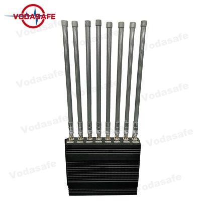 China Mobiel de Telefoon Blokkerend Apparaat 160W die gelijkstroom-12V/24V van de hittedissipatie tot 8 Signalen blokkeren Te koop