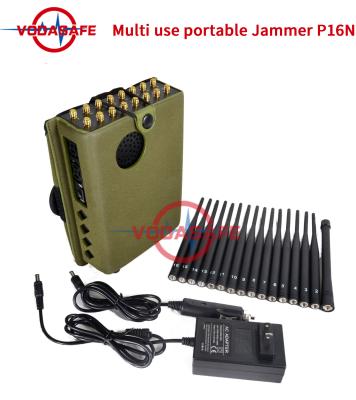中国 12000mAh 16W携帯用信号のブロッカー25m携帯電話信号の断続器 販売のため
