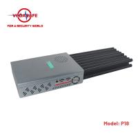 China Purple Horn P18 16W Portable Signal Jammer 25m Range Blocks 5G 4G GPS WiFi Lojack for sale
