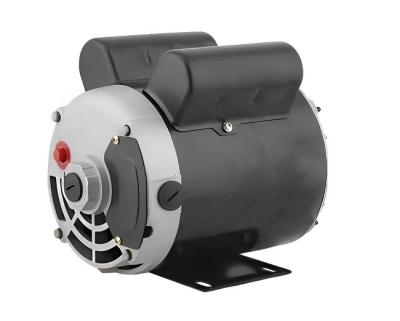 China 3500RPM Nema General Purpose AC Motors Air Compressor Single Phase ODP 5HP for sale