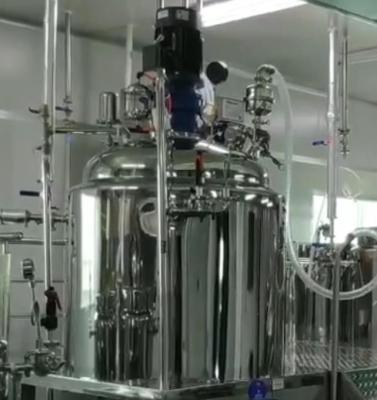 China 5-2000L Cosmetic Vacuum Homogenizing Emulsifying Mixer 7.5 kW 220V 380V for sale