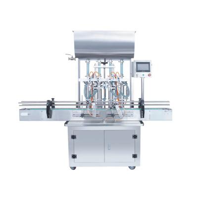 China La máquina de rellenar automatizada 2/4/6/8 cabezas del SUS 304 pega la salsa de tomate del llenador de la salsa de chiles en venta