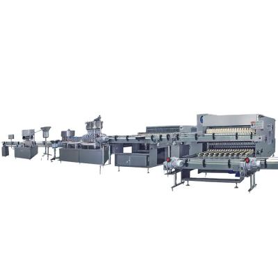 China Complete Fully Automatic Fresh Fruit Juice Filling Machine  Capping Machinery  Sealing treament en venta