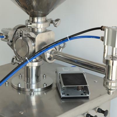 China Acero inoxidable semi automatizado de la máquina de rellenar 304 verticales del líquido de la goma en venta