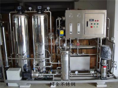 Cina Purificatore del filtrante di acqua della macchina SUS304 del depuratore di acqua del RO di acciaio inossidabile in vendita