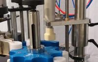 China 380V Automatic Aerosol Cover Capping Machine Sunscreen Spray Insecticide for sale
