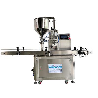 China Sola cabeza y máquina de rellenar de alta velocidad principal doble para llenar diversos líquidos en venta