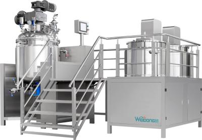China Multi Zweck-kosmetischer Emulsionsmittel-Mischer mit Vakuum-Anlage zu verkaufen