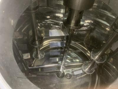China Efficiënte Kosmetische de Emulgatormixer Aangepaste Dimensie van 500ml Te koop