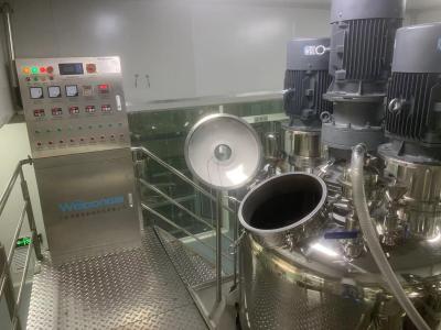 China Edelstahl-Flüssigmischer-Quirl-Dampf-Heizmethode zu verkaufen