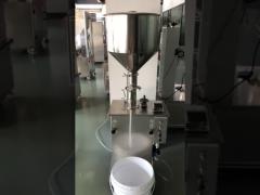 0.6Mpa SUS304 Liquid Automated Filling Machine For Shampoo Cosmetic Cream