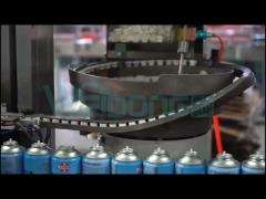 High speed aerosol filling machine
