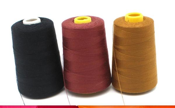 Quality 100% Polyester Sewing Thread Optional Color Hand Spinning Machine for Tents and for sale