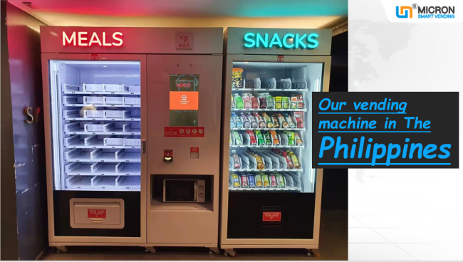 Accept customize E-wallet vending machine to sell snack drink food cigarette