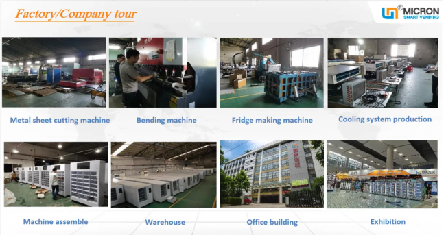 Accept customize E-wallet vending machine to sell snack drink food cigarette