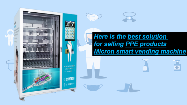 PPE vending machine accept customize personal protective equipment vending machine