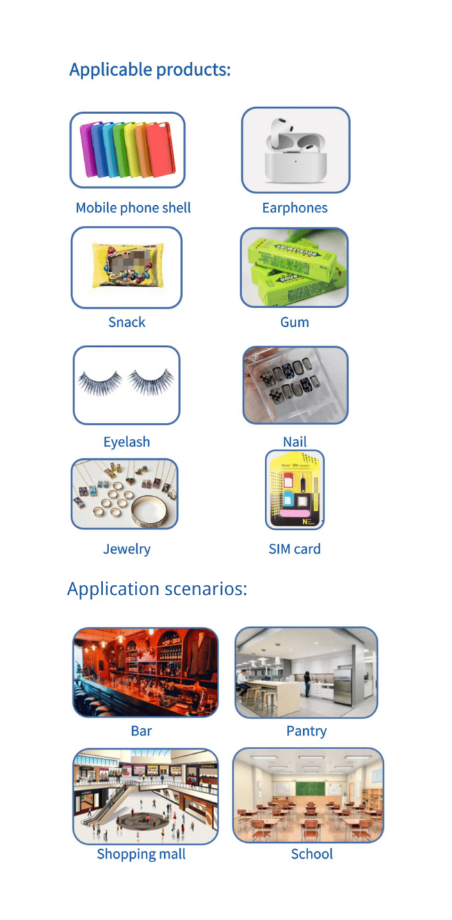 Prodotti e scenari applicabili del distributore automatico di Mini Snack Beverage Small Item