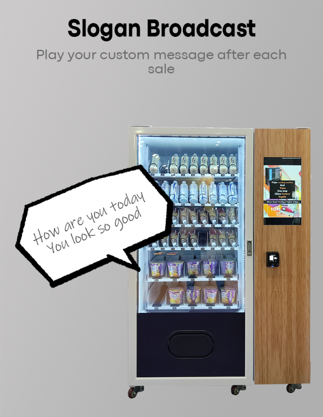 Customized PTCG Vending Machine with Card Reader Bill Validator for Selling Pokemon Toys Trading Cards