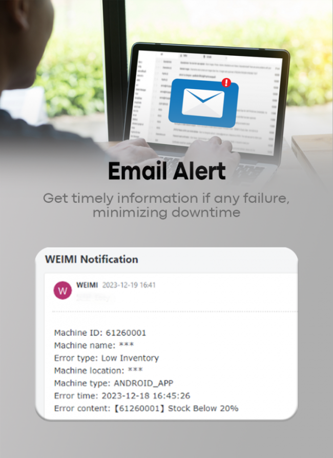 Monster Collection Vending Machine with different product types