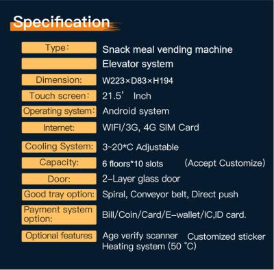 China Big Capacity Combo Vending Machine For Snack Drink Hot Food Meals With Microwave Oven for sale