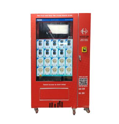 Cina Metallo 55 Inch Touch Screen Digital Drink Vending Machine per scuola di ginnastica con ascensore in vendita