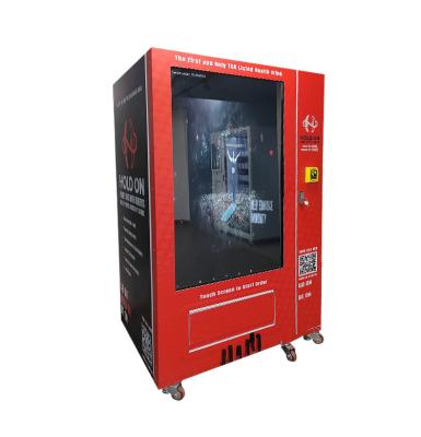 Cina Metallo 55 Inch Touch Screen Digital Drink Vending Machine per scuola di ginnastica con ascensore in vendita