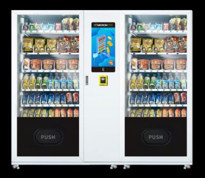 China Combo Cabinets Cup Noodle Vending Machine With Hot Water Multi Function for sale