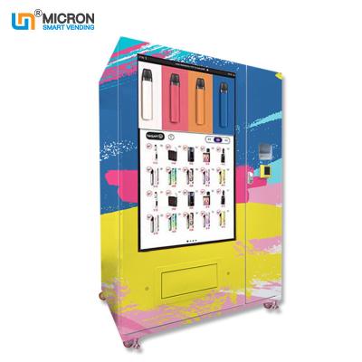 China Cola Pepsi Sprite Bottled Canned Vending Machine With Cooling System Advertising Screen for sale