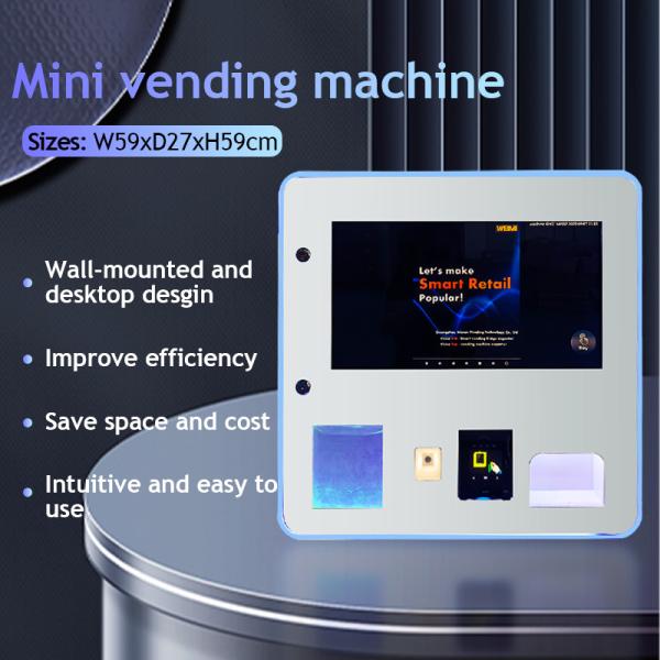 da scrivania Mini vending machine per sigarette elettroniche con controllore di età Nayax Carder