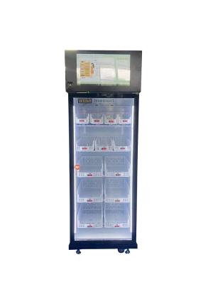 China Custom Vending Machine With Nayax Pax Card Reader For Snack Drink Food meal for sale