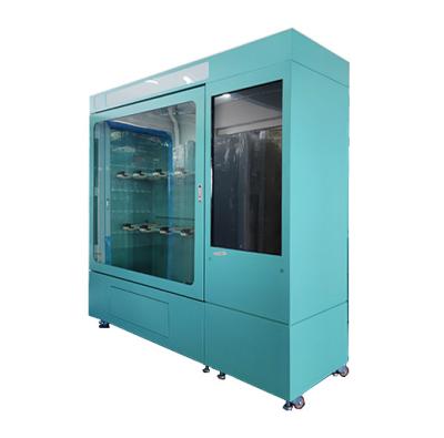 China Shopping Mall Custom T-shirts Clothing Vending Machine with Hanging Slots 43'' Large Touch Screen for sale