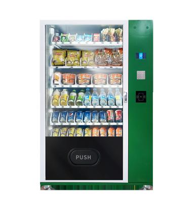 China Micron Commercial Cheap Snack Drink Vending Machine With Card Reader Coin Cash Payments for sale