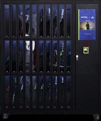 China Sport Clubs Gym Rental Vending Machine With Card Reader For Renting Padel Rackets Tennis Equipment for sale