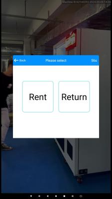 China Renting Video Games Office Supplies Smart Renting Vending Machine With Nayax Card Reader for sale