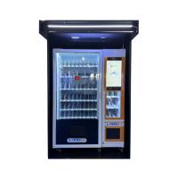 China Outsider Snack Cold Drinks Soda Vending Machine With Shell Withstand Elements Prevent Theft for sale