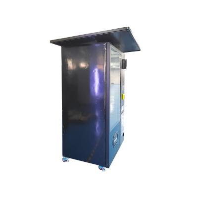 China High Security Outdoor Shelter Vending Machine With Keyboard For Food Cooling Drinks Prevent Theft for sale