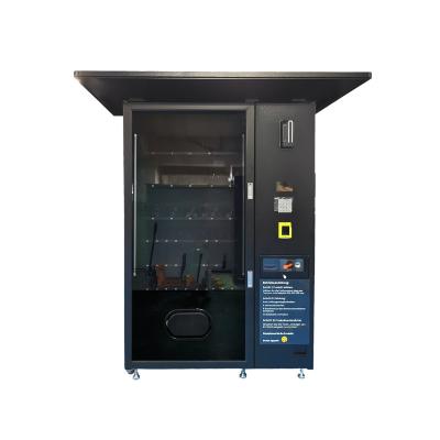 China High Security Outdoor Shelter Vending Machine With Keyboard For Food Cooling Drinks Prevent Theft for sale