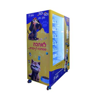 China Customized Spiral Lockers Combination Vending Machine For Dog Cat Food Treats Toys Pet Vending Machine for sale