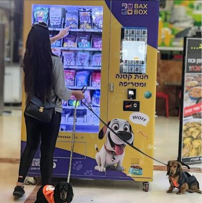 China Customized Spiral Lockers Combination Vending Machine For Dog Cat Food Treats Toys Pet Vending Machine for sale