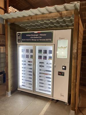 Cina 21Macchina per vendere uova a touchscreen da 0,5 pollici per snack di formaggio appena fatto in vendita