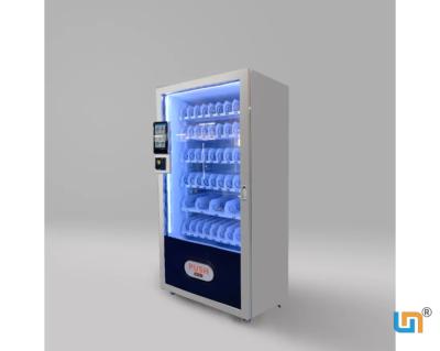 China Customizable Snack Food Vending Machine With 10 Inch Touch Screen And Cooling System for sale