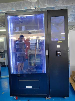 China 24V Electric Heating Defogging Glass Door Washing Powder Vending Machine for sale