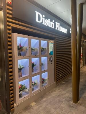 China 24/7 Self Service Cooling Locker Machine For Fresh Flowers Pot Plants Cholocate Vending Machine for sale